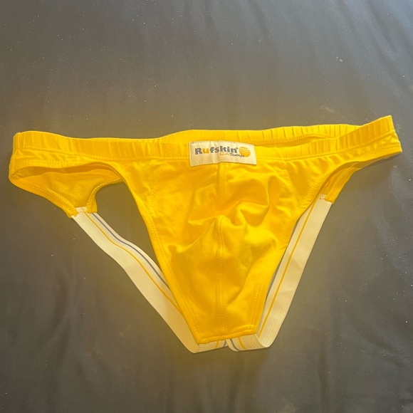 rufskin | Underwear & Socks | Vintage Rufskin Yellow Jock Strap Large ...